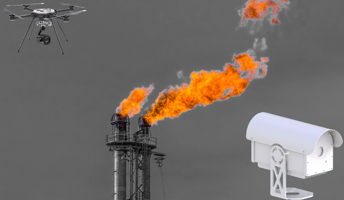 Flare Tip Inspection - KVR Drones